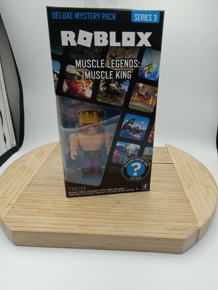 Roblox Series 3 Muscle Legends: Muscle King 3-Inch Deluxe Pack | eBay