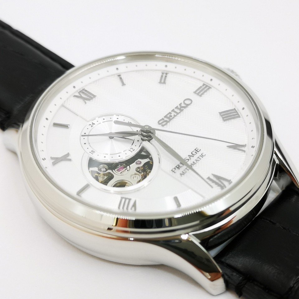 SEIKO PRESAGE BASIC SARY095 White Automatic Mechanical Men's Watch New ...