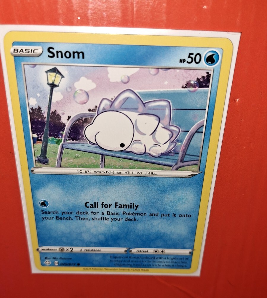 The Rarest Pokemon Snom Card Pokemon God - Shining fates excellence ...