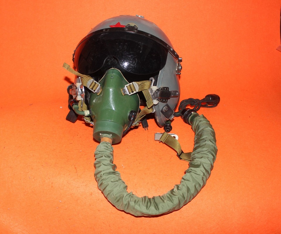 Navy Flight Helmet Air Force Pilot Helmet Oxygen Mask 1# XXL $ 299.9 | eBay