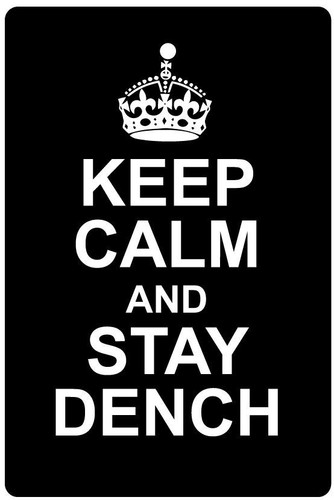 Desodorisant De Voiture KEEP CALM AND STAY DENCH | eBay