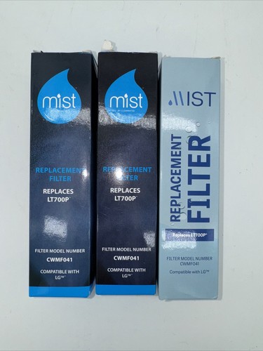 Lot of 3 Mist By Clearwater Replacement Filter Replaces LG LT700P Model ...