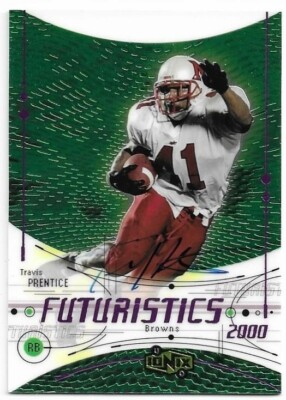 TRAVIS PRENTICE 2000 UD Ionix Signed Autographed card #91 Cleveland ...