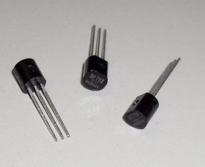 3 Stück Philips BF763 / BF 763 NPN 2 GHz wideband Transistor 25mA / 25V ...