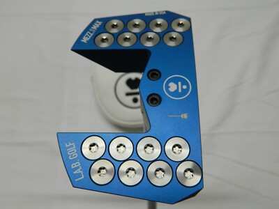 LAB Golf L.A.B. MEZZ MAX Blue BroomStick Long Putter 45" 79.5* Lie ...