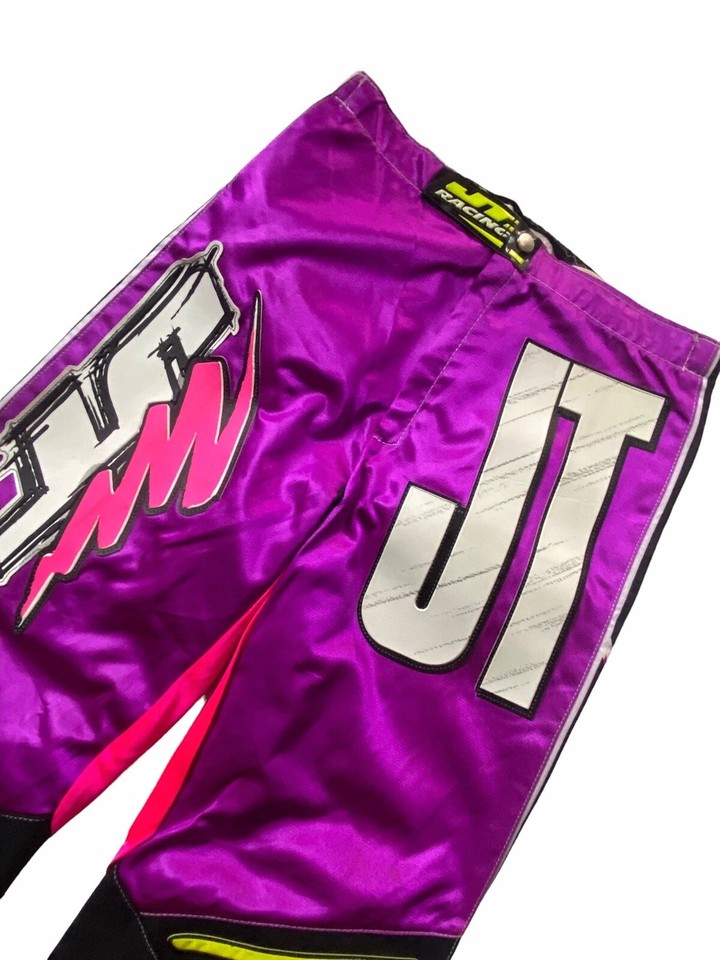 Vintage 80s Motocross Bmx Paint Ball Jersey Pants Jt Racing Usa Jt ...