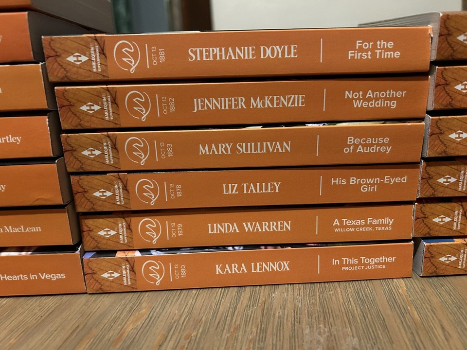 Harlequin Super Romance Paperback Books Lot Of 19 Books July, Sep, Oct ...