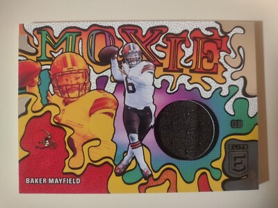 2021 Panini Donruss Elite Football Moxie Jersey #MO15 Baker MAYFIELD | eBay