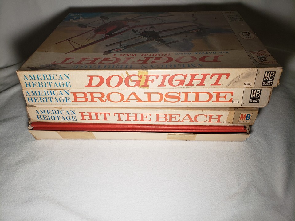 MB American Heritage Broadside, Dogfight, and Hit the Beach | eBay