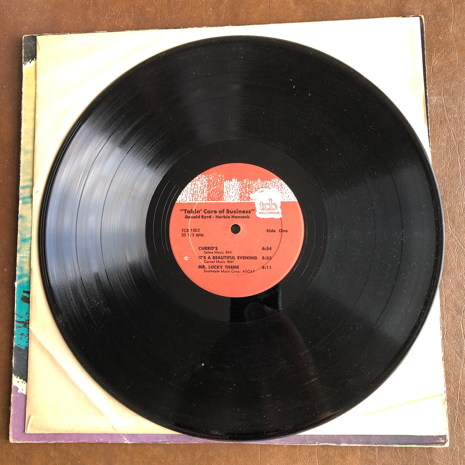 DONALD BYRD TAKIN' CARE OF BUSINESS w/HERBIE HANCOCK ORIG LP | eBay