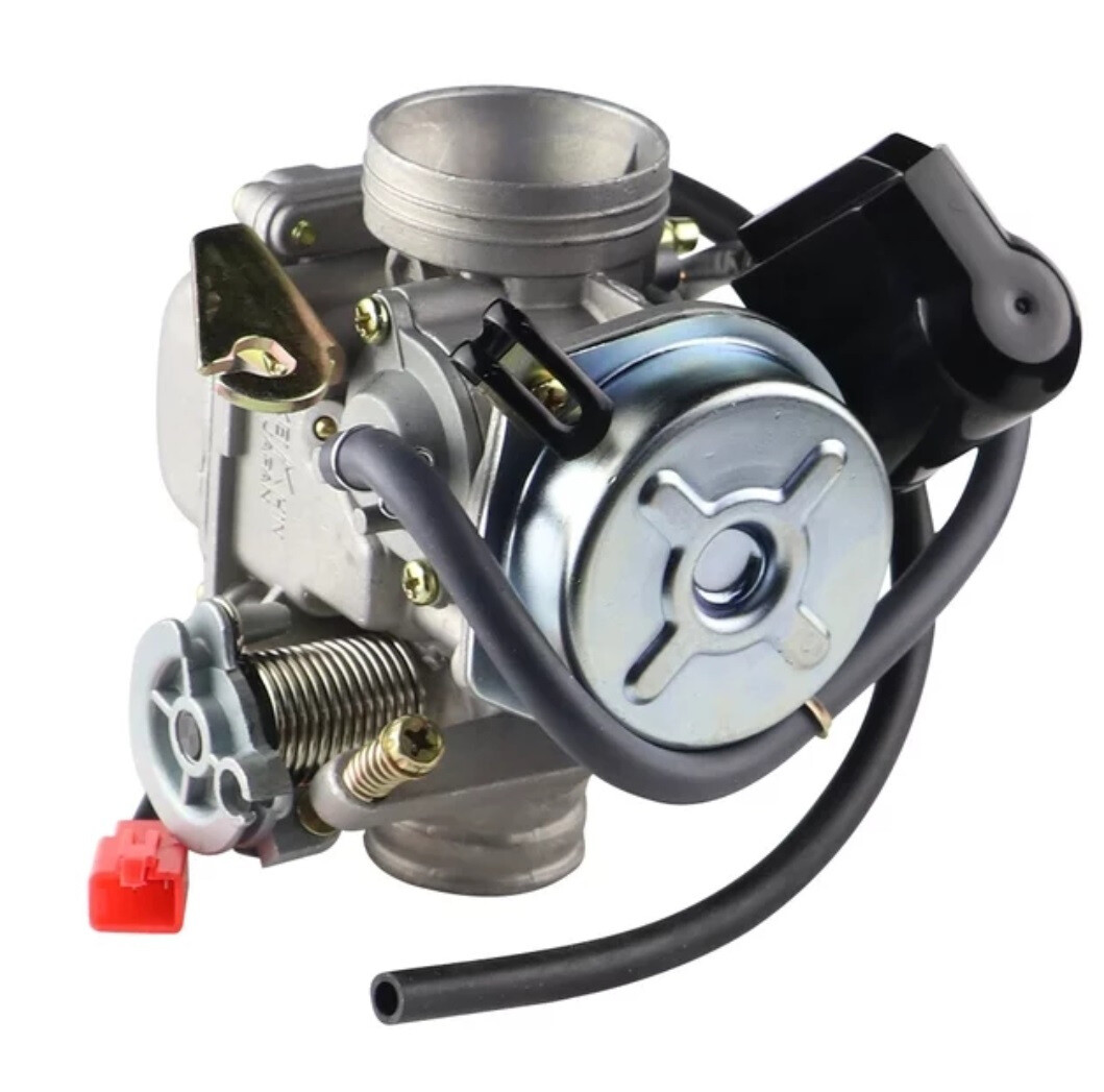 VERGASER komplett mit E-Choke GY6 125/150ccm CHINA ROLLER 4-TAKT 152QMI ...