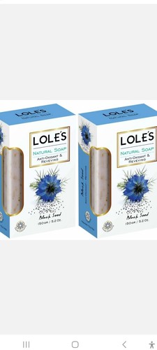 Loles Natural Luxury Soap Black Seed Bars - Anti-Oxident & Reviving ...