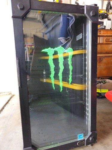 Monster Energy GS3 Mini Fridge 2022 Cooler Very Rare ICE COLD! | eBay