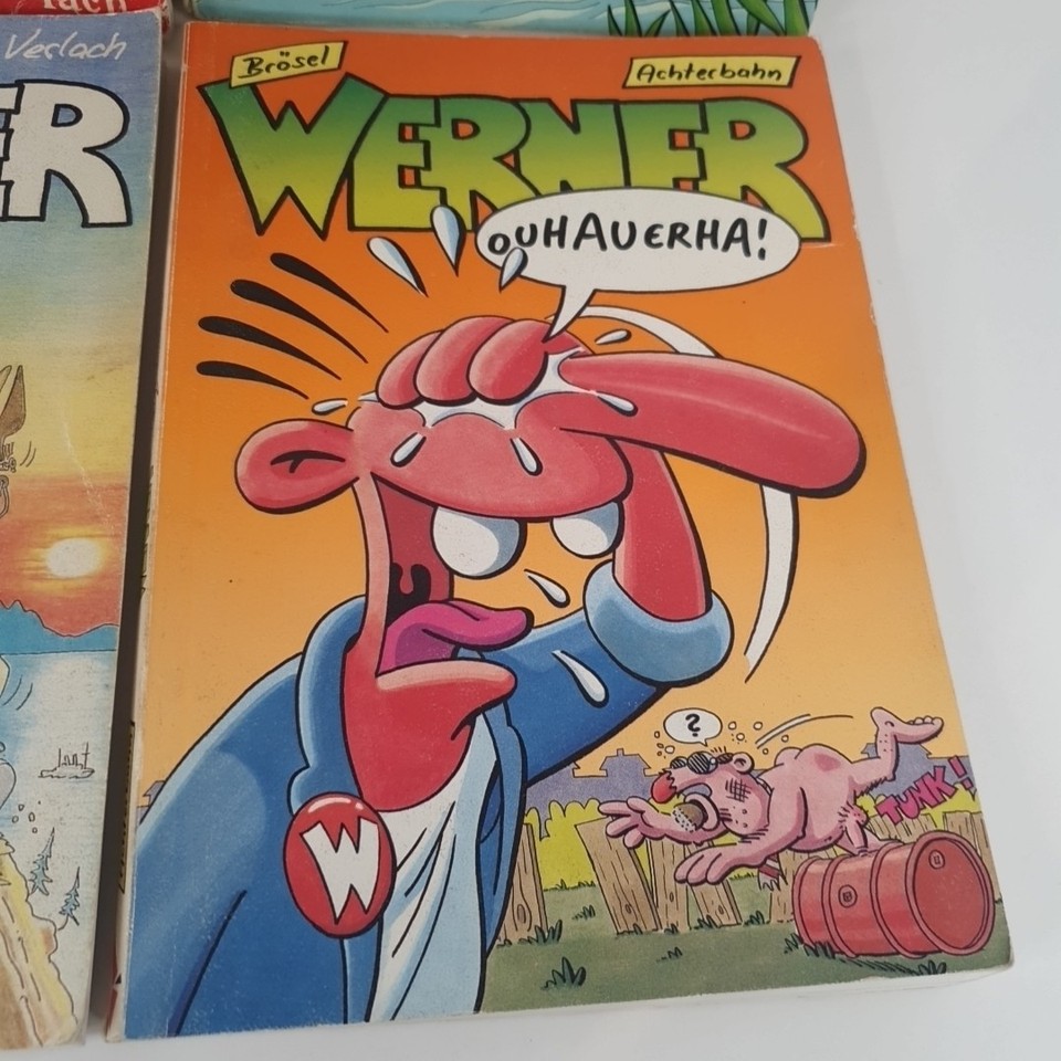 4x Werner Comic Konvolut Brösel Kult Comics | eBay.de