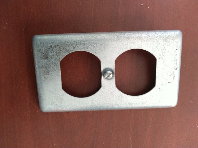RACO 864 Handybox Galvanized Steel Duplex Receptacle Cover for sale ...