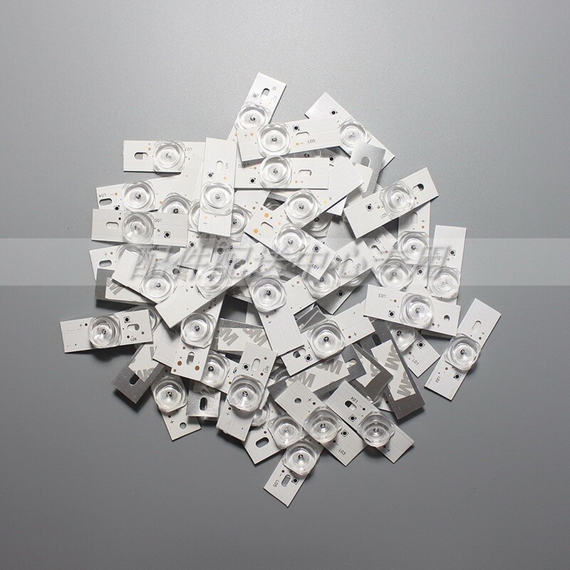 100pcs 6V Concave Lens Universal TV LED Lamp Beads 32-65 Inch Backlight ...