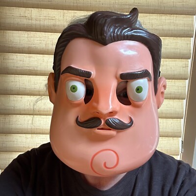 RUBIE'S Hello Neighbor THE NEIGHBOR Butcher MASK ADULT BUILD DYNAMIC ...