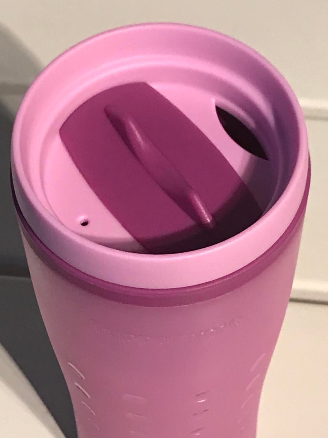 New Tupperware Insulated Commuter Travel Mug Tumbler Cup 16oz- Purple ...