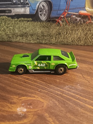 Hot Wheels Vintage FLAT OUT 442 GREEN Oldsmobile Cutlass GHO | eBay