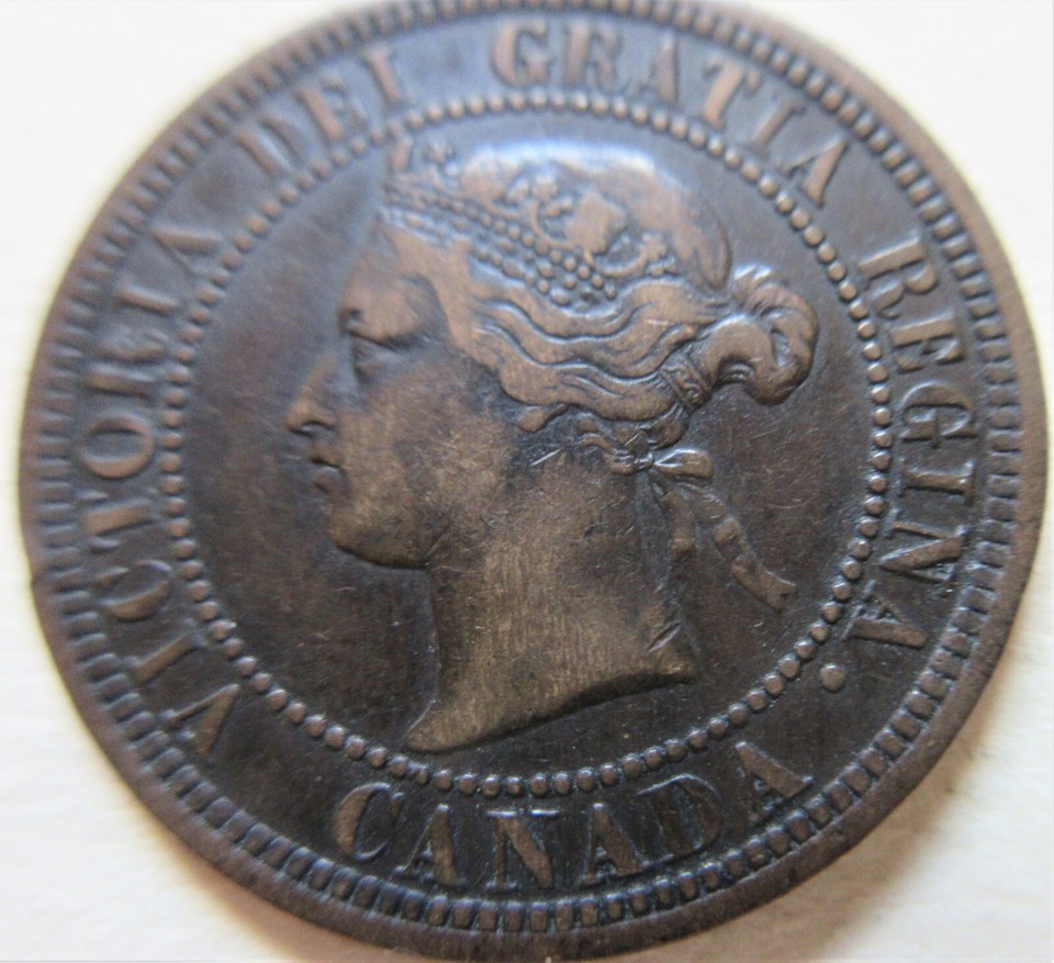 1881 Canada Large Cent Coin. 1 PENNY Victoria 1p 1c (CR) | eBay
