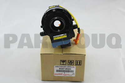 843070K020 Genuine Toyota CABLE SUB-ASSY, SPIRAL 84307-0K020 | eBay