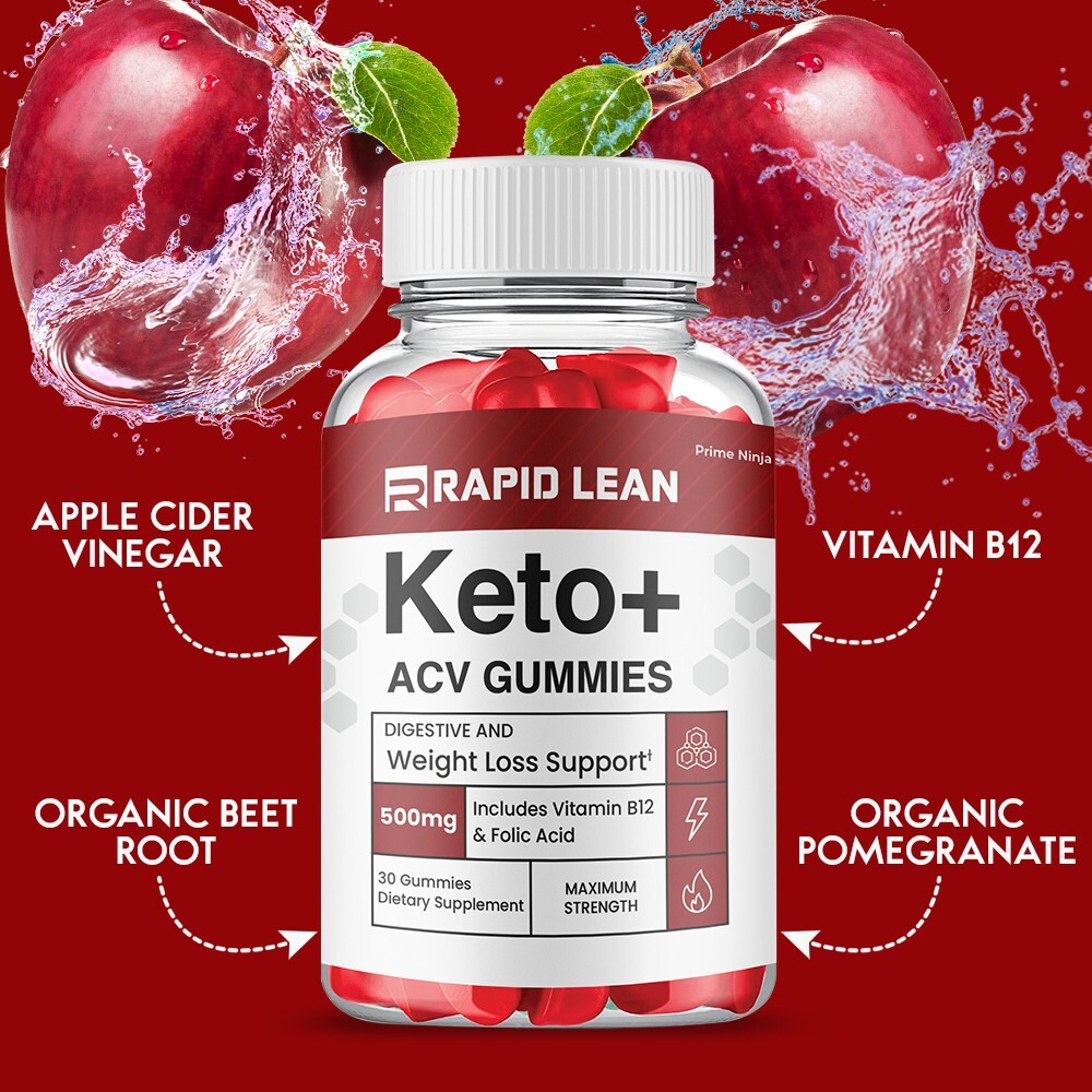 Rapid Lean Keto ACV Gummies, Official Rapid Lean Max Strength Gummies (5 Pack) | eBay