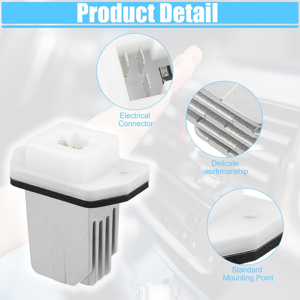 Pack (1) HVAC Blower Motor Resistor AC Blower Control Module Fit for ...