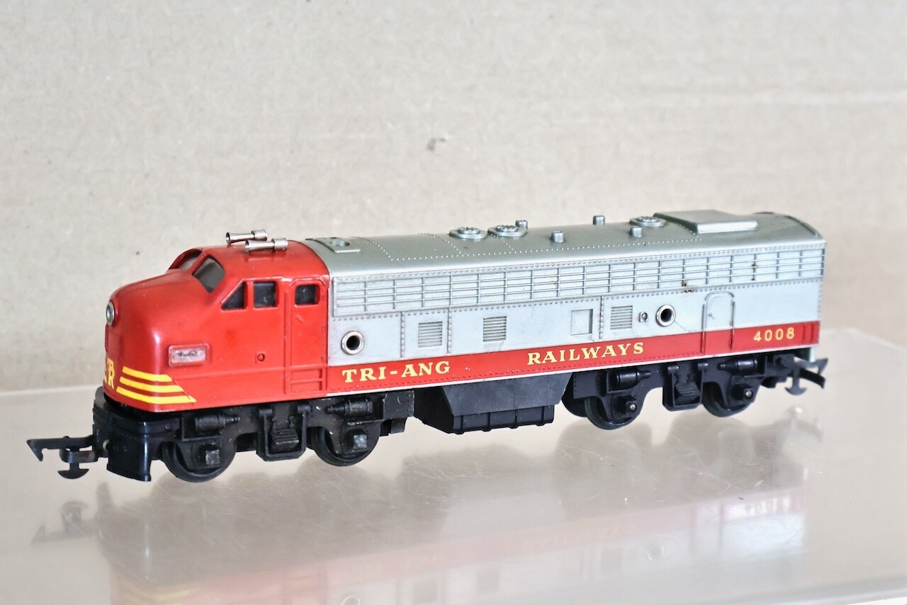 TRIANG R55 TRANSCONTINENTAL TR TC B-B DIESEL LOCOMOTIVE 4008 from 1957 ...