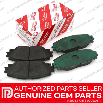 GENUINE Toyota 10-15 Prius / Lexus 11-17 CT200h OEM Front Brake Pads ...