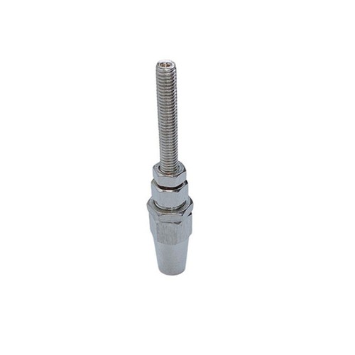 3/16" Swageless Threaded Stud For 3/16" Cable,5/16" Thread, Stainless ...
