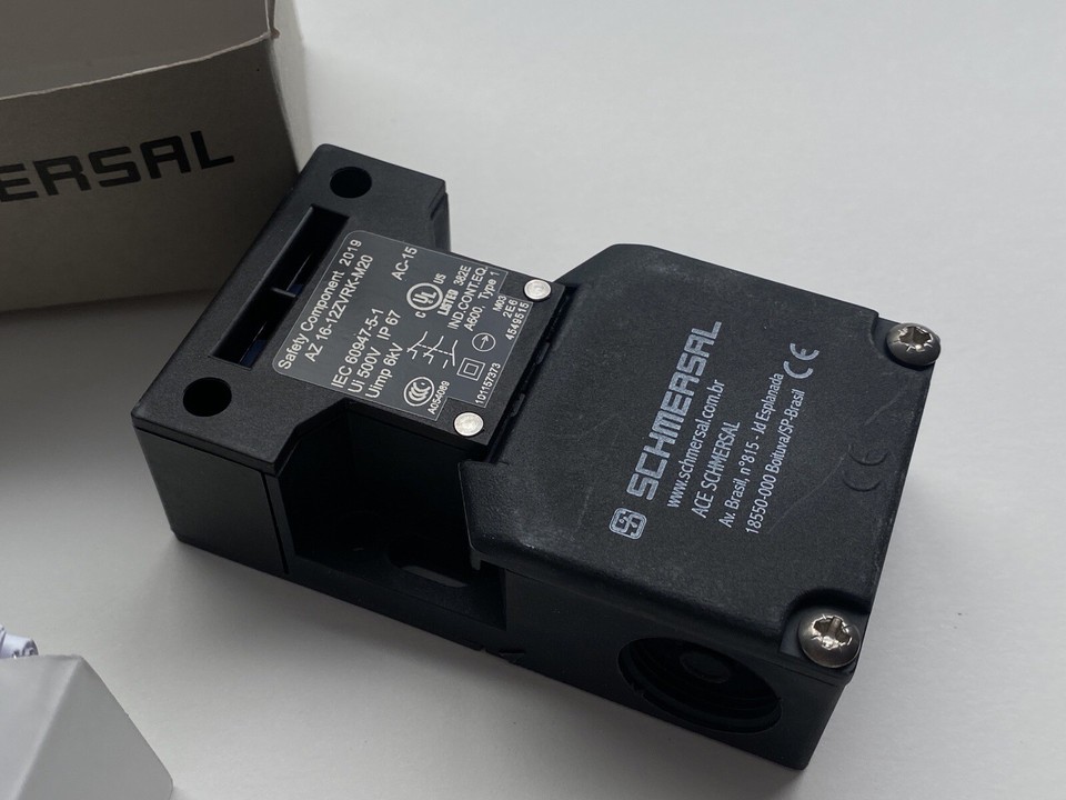 Schmersal 196352 Inter-lock Switch w/Key AZ 16-12ZVRK-M20 New in Box | eBay