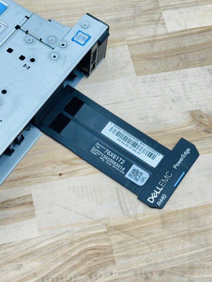 Dell E45S EMC R440 PowerEdge 32GB RAM 1100W PSU 1U Rack Server - FREE ...