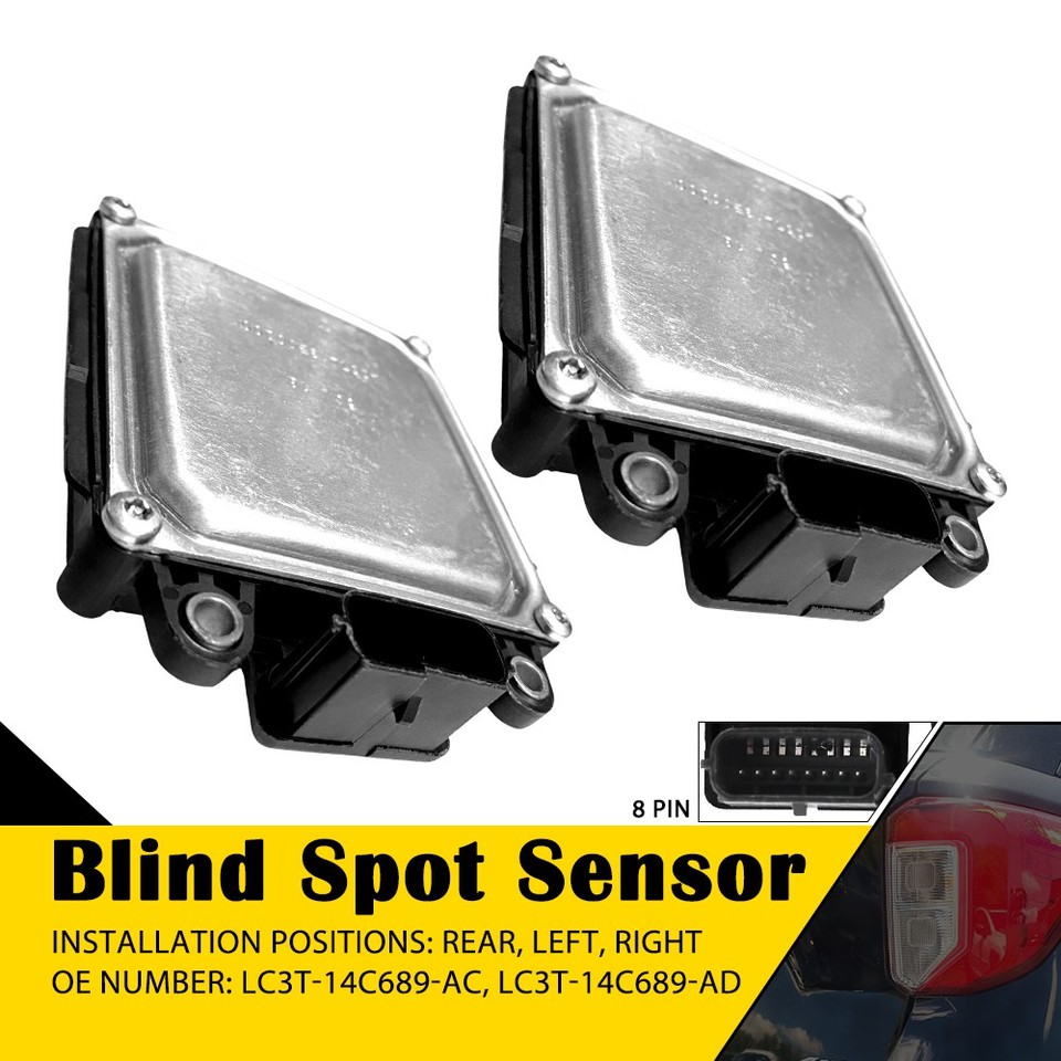 2x OE Rear Blind Spot Radar Sensor Monitor Fit 20-21 Ford F-250 F-350 ...