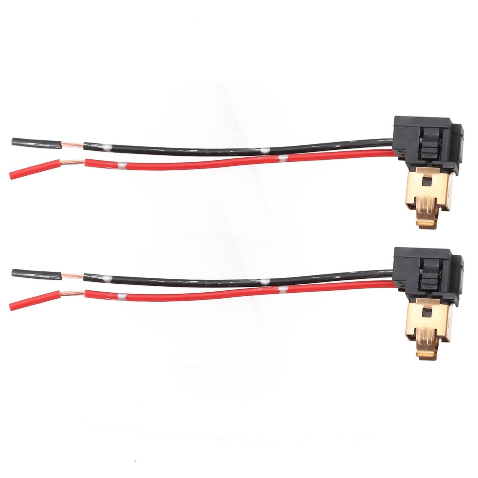 Light Socket Harness Socket Wiring Lamp Holders 2PCS Copper Core H1 H3 ...