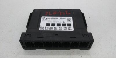 Chevy Spark Body Control Module Location Transmission Control Module