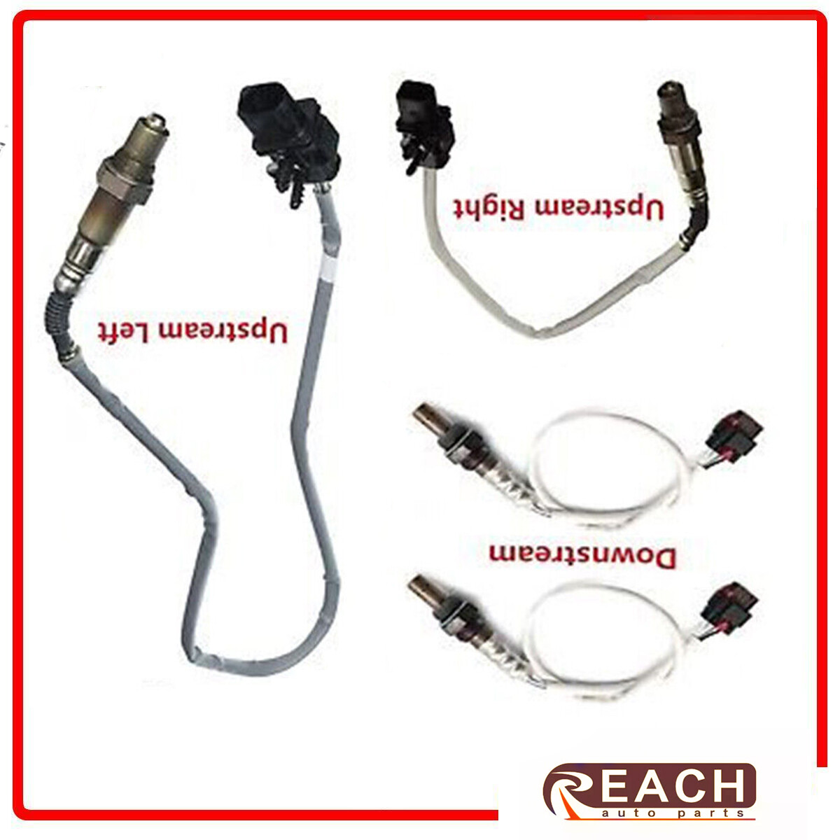4pcs Up+Down O2 Sensor For 2015-2020 Ford Expedition & Lincoln ...