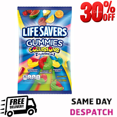 Life Savers Gummies Collisions Assorted Flavors, 7 oz | eBay