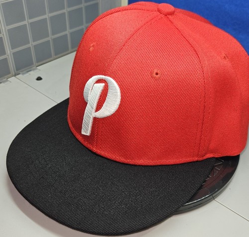 Red P Hat Snapback Retro Free Shipping | eBay