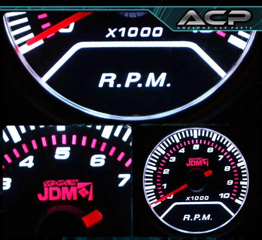 Engine Tach Revolution Per Min RPM Meter Gauge Car For S80 S70 A8 A7 TT ...