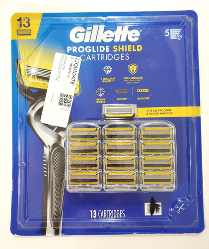 Gillette ProGlide Shield Razor Cartridges Fits All Fusion Handles 13 ...