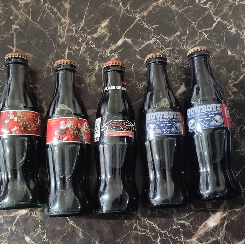Coca-Cola Collectible Bottles Christmas Cowboys Class of 2007 ...