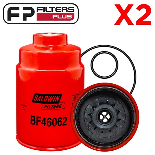 2 x BF46062 Baldwin Fuel Filter Fits Silverado 6.6L - 12633243, FS20002 ...