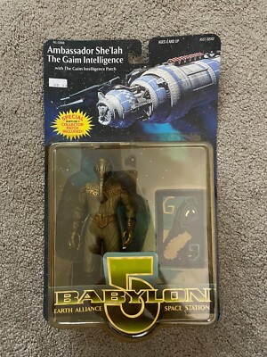 AMBASSADOR SHE'LAH THE GAIM INTELLIGENCE Babylon 5 Figure, w/ Patch ...