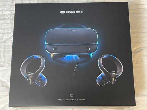 Oculus rift S PC Virtual Reality Headset Meta VR BOX w/Cable F/S USED ...