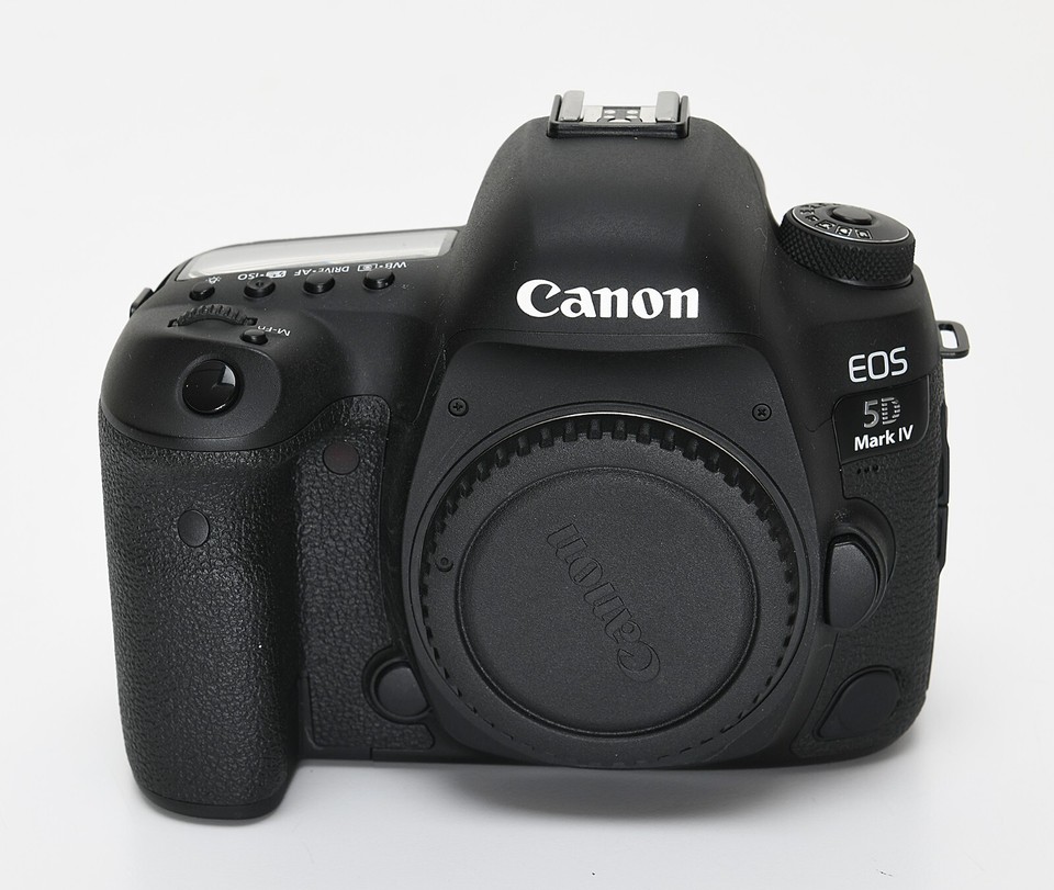 Canon EOS 5D Mark IV 30.4MP Digital SLR Camera - Black (LOW SHUTTER ...