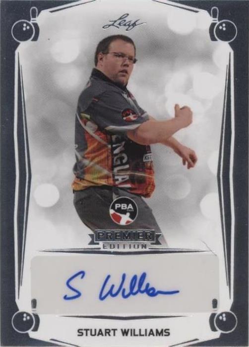 2023 Leaf PBA Premier Edition - Autographs Stuart Williams #BA-SW1 (AU ...