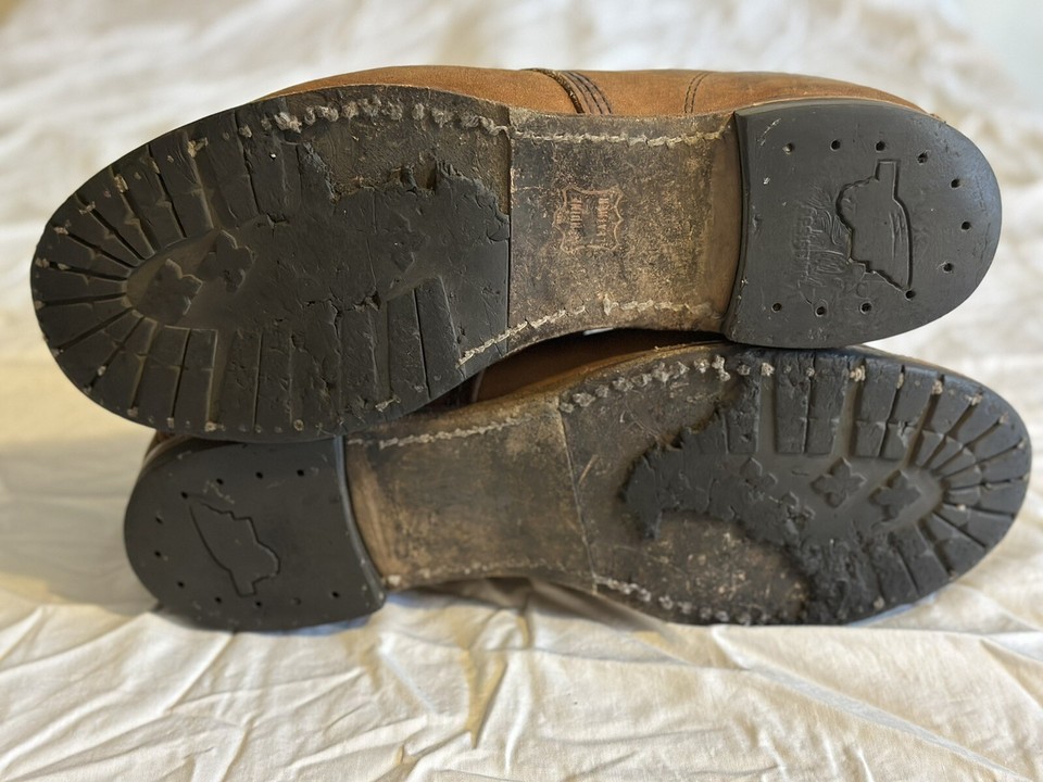 Red Wing x J.Crew Men's Brown Boots Model Beckman 4568 Men’s Size 12 | eBay