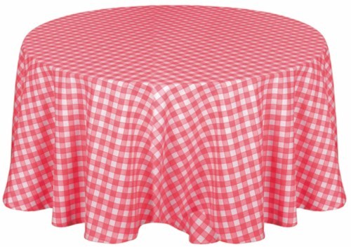 100% Cotton PVC Coated Table Cloth/Linen Gingham Check Cotton Check ...
