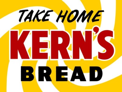 Take Home Kern's Bread NEW Sign 18x24" USA STEEL XL Size - Restaurant ...