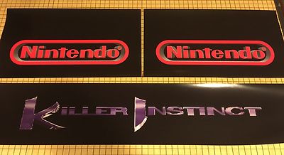 Killer Instinct Arcade Control Panel Box Art Artwork KI CPO Midway | eBay